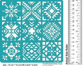 African stencil | Etsy