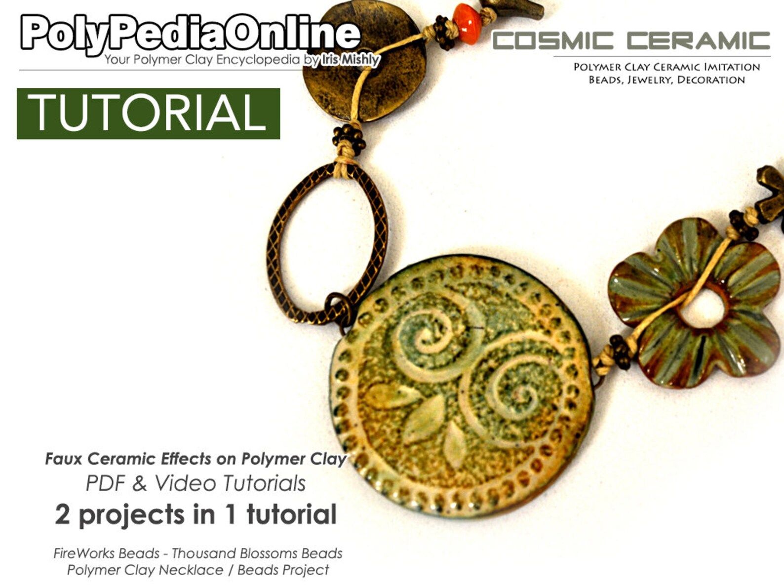 Polymer Clay Tutorial Polymer Clay Jewelry Polymer Ceramic | Etsy