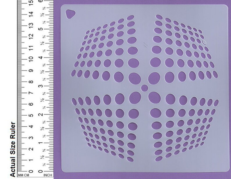 Stencil for Art Geometric Stencil Stencil for Painting | Etsy