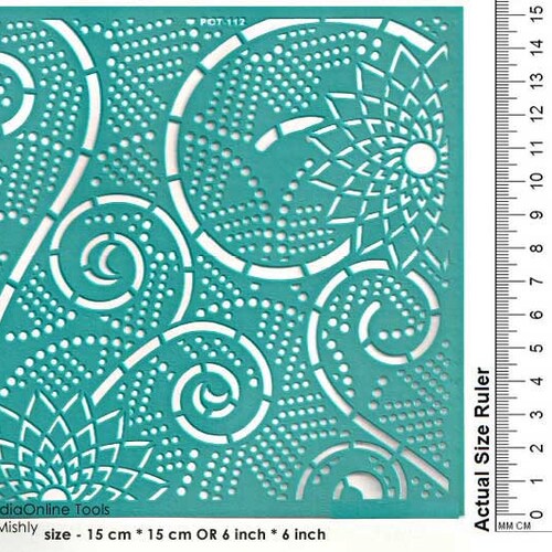 1-EYE GROUPIE Face Painting Stencil mini | Etsy