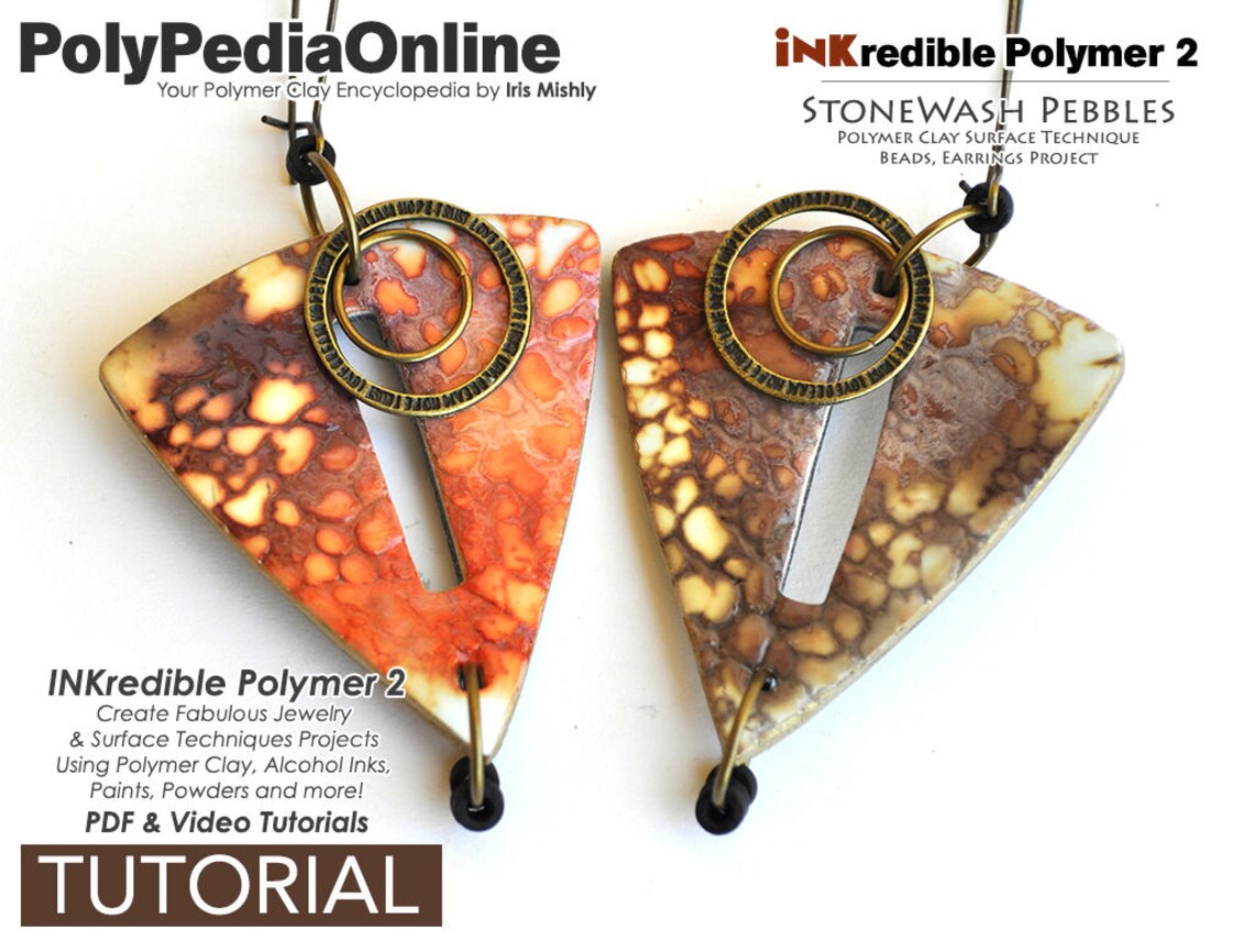 Polymer Clay Tutorial, PDF Tutorial, Polymer Clay Pattern, Polymer Clay ...