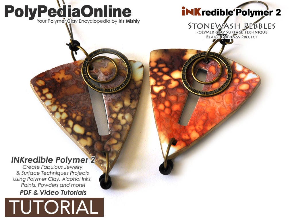 Polymer Clay Tutorial, PDF Tutorial, Polymer Clay Pattern, Polymer Clay ...