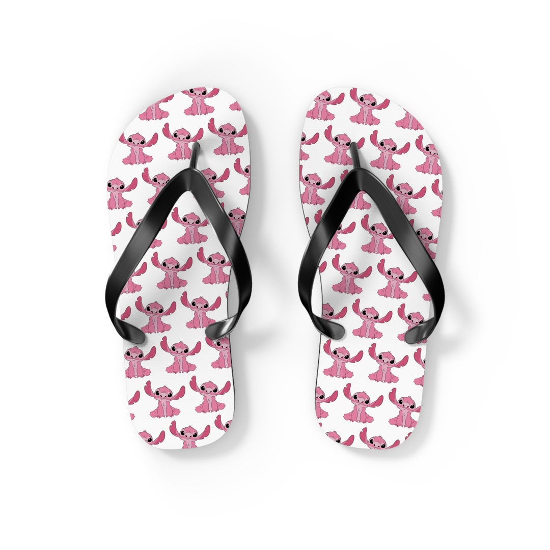 Stitch angel Flip Flops - Etsy