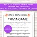 School Trivia, Fun Trivia Quiz, Trivia Questions, Trivia Cards, Trivia ...