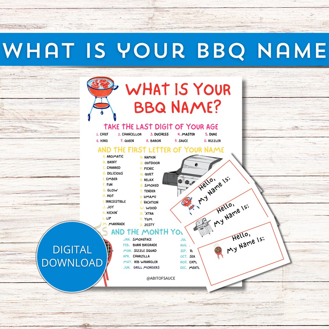 What's Your Name Game, Hello My Name Is, Summer Name Game, Pool Party ...