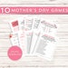 Mother's Day Games Printable Bundle, Mother's Day Party Games, Mother's ...