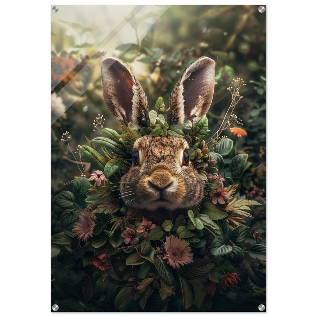 Rabbits Poster - Etsy