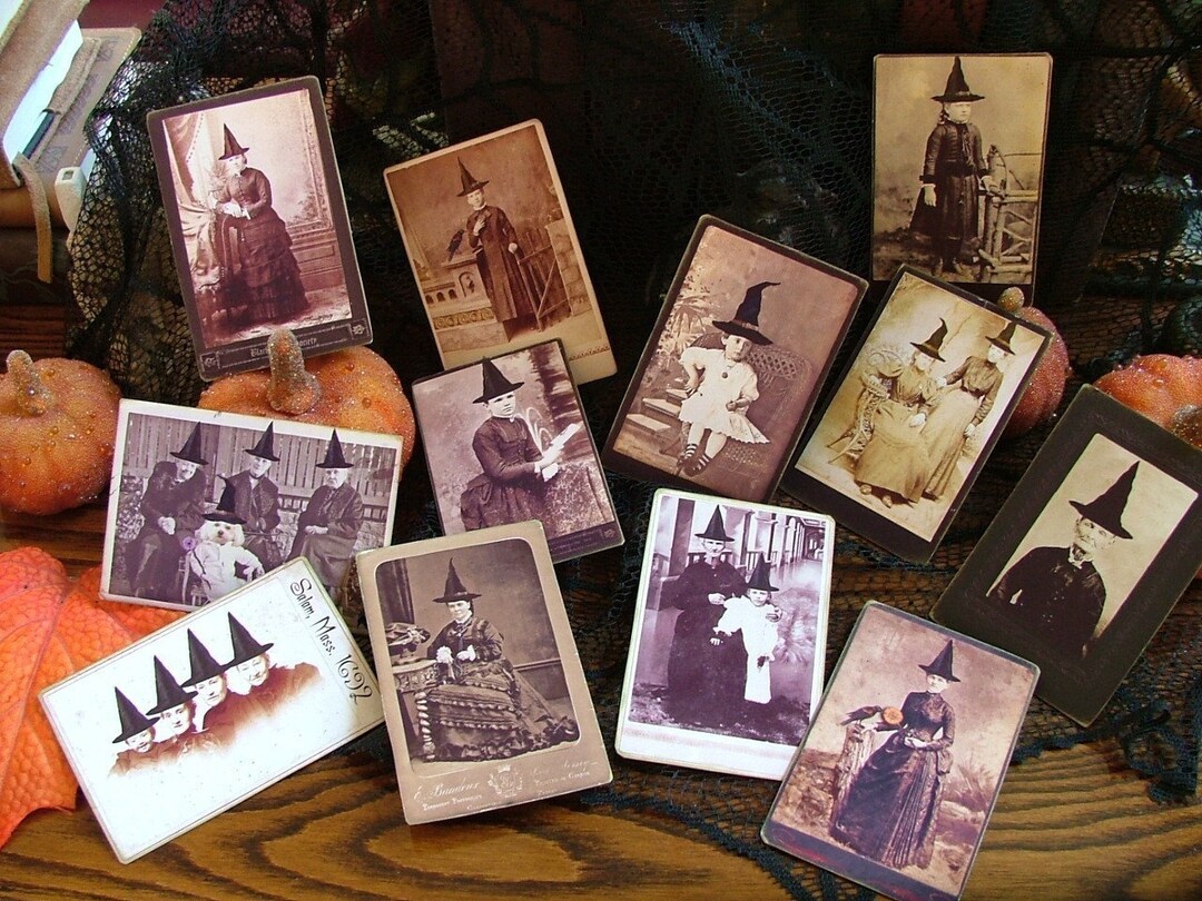 First Set of Witches Cabinet Trading Cards - Etsy