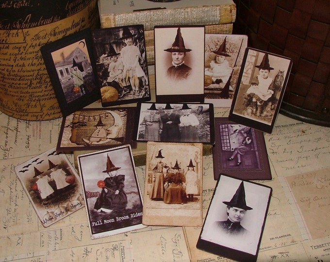 Third Set of Witches Cabinet Trading Cards - Etsy