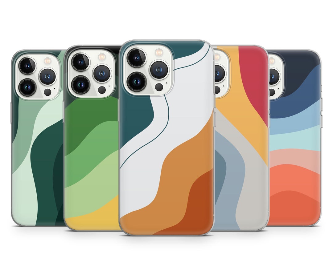 Custom Aesthetic Colour Combination Phone Cases for Your iPhone 15 14 ...