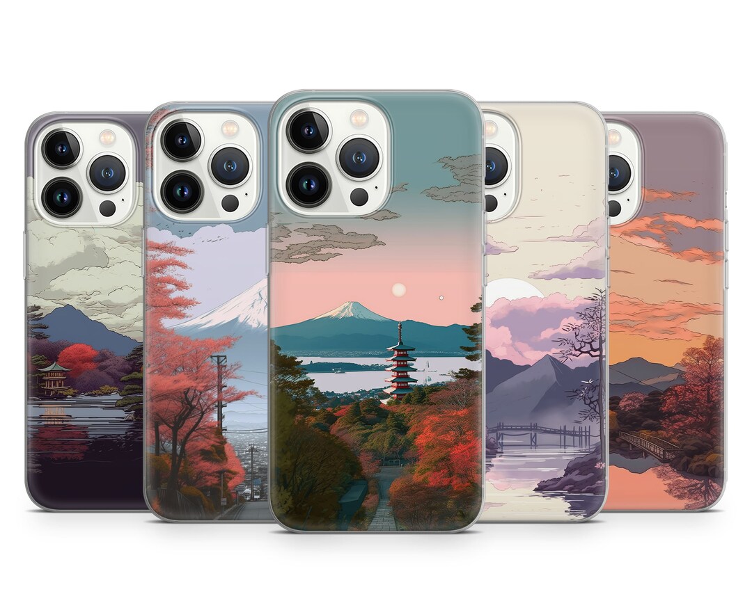 Art of Origami: Aesthetic Japanese Phone Cases for iPhone 15 14 13 12 ...