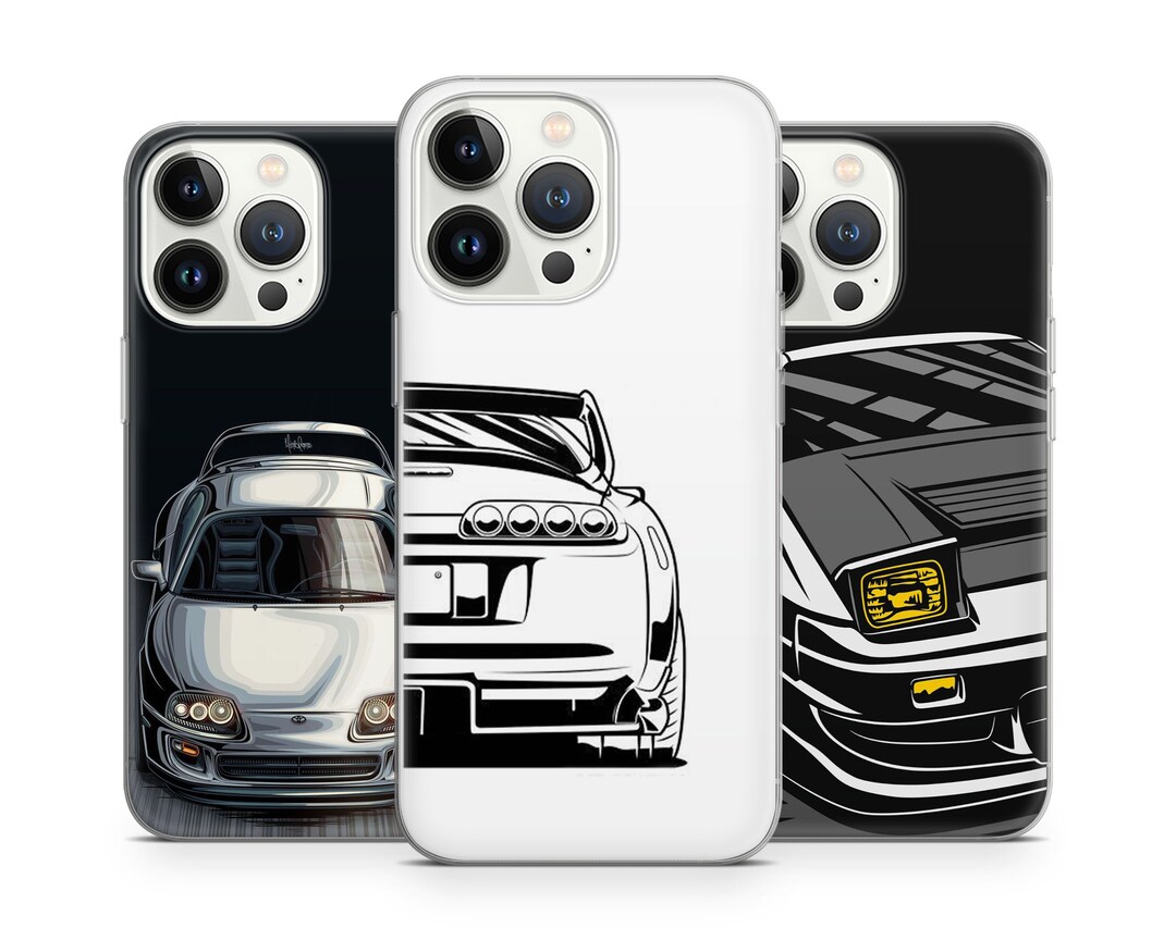 Japan Mk4 Style Sports Car Unique Phone Cases for iPhone 15 14 13 12 ...