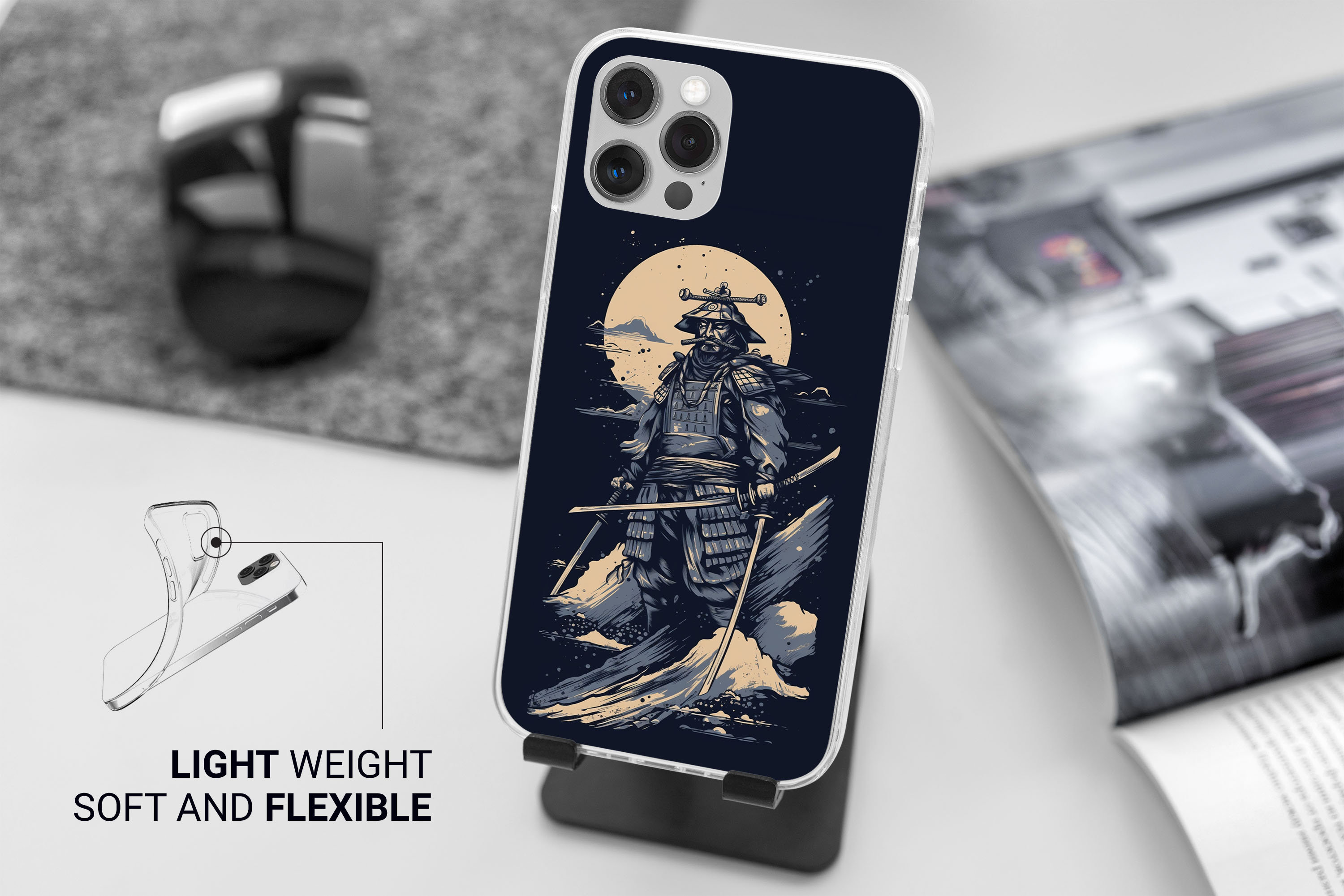 Legendary Legacy: Samurai-inspired Phone Cases for Your iPhone 15 14 13 ...