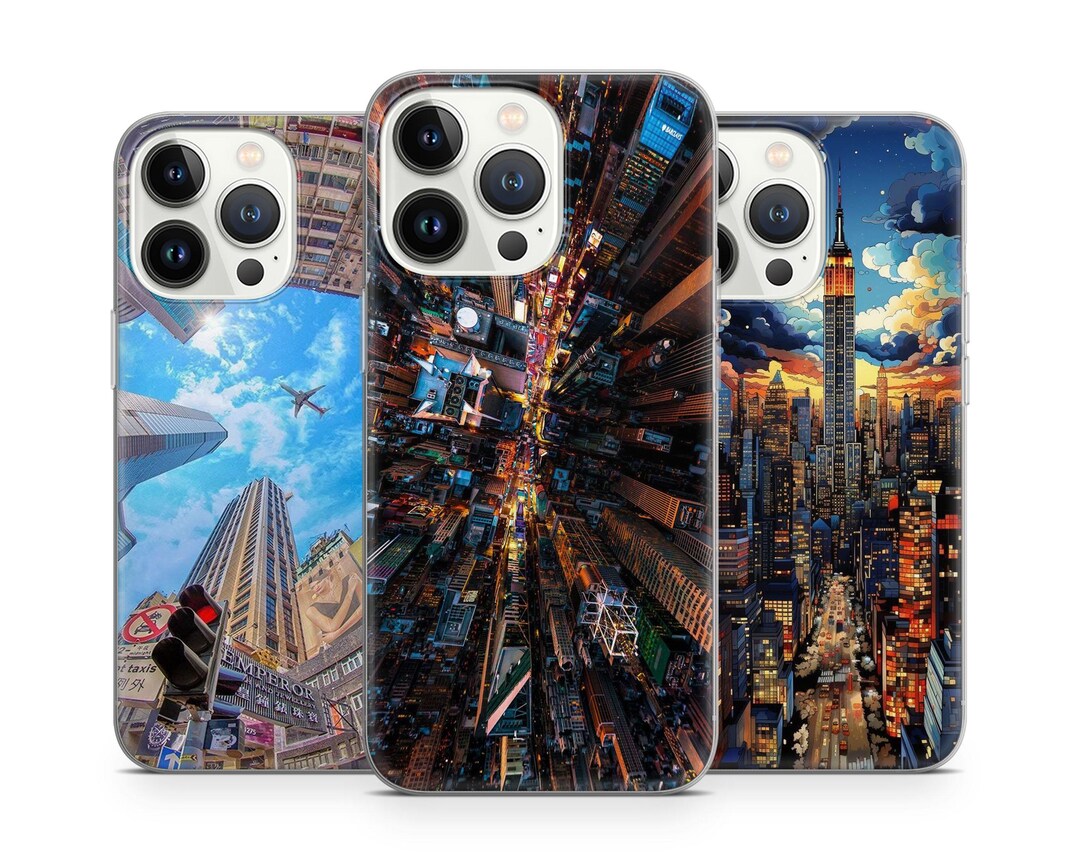 Metropolitan Aesthetic Art Phone Case for iPhone 16 15 14 13 12 Pro Max ...