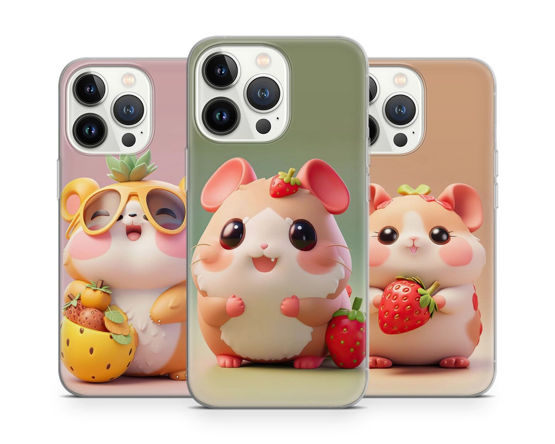 Hilarious Hamster Hijinks: Funny Cartoon Phone Cases for iPhone 15 14 ...