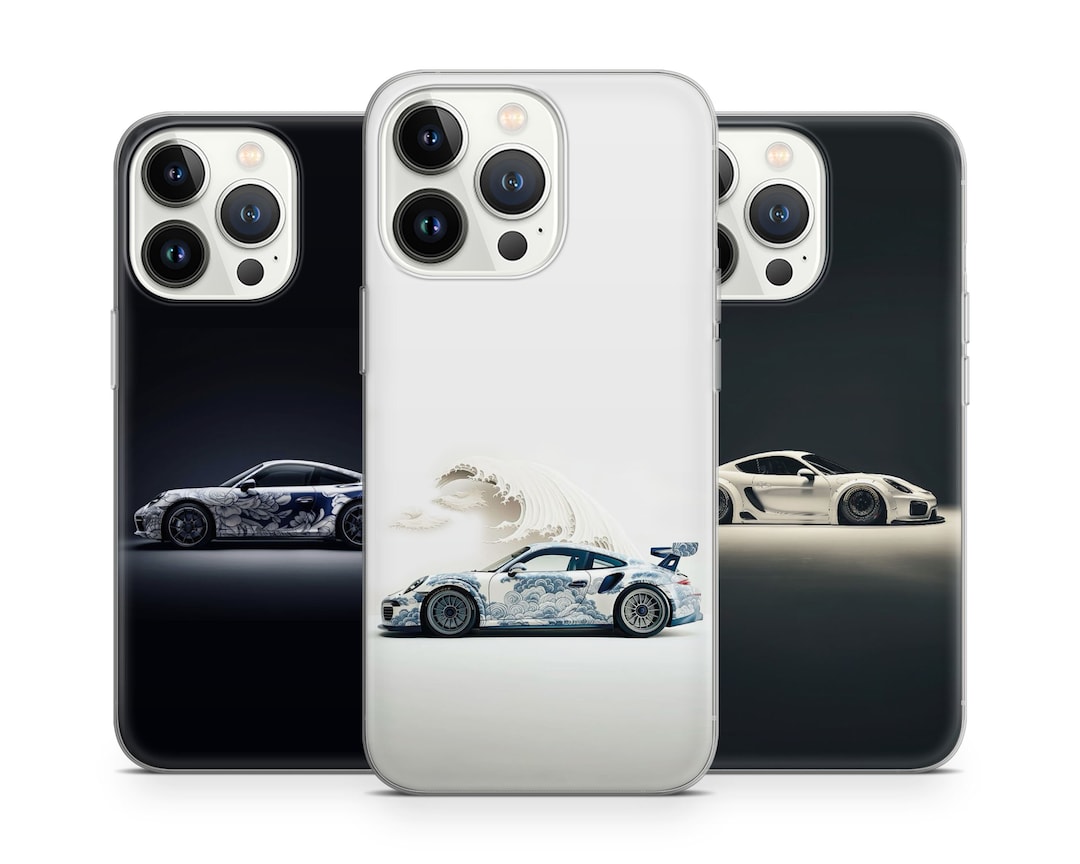 German Luxury 987 GT4RS Racing Sports Car Phone Cases for iPhone 15 14 ...