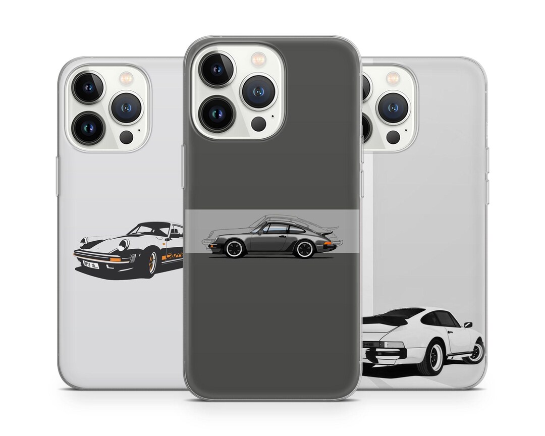 German Turbo Racing Car Aesthetic Phone Cases for iPhone 15 14 13 12 ...