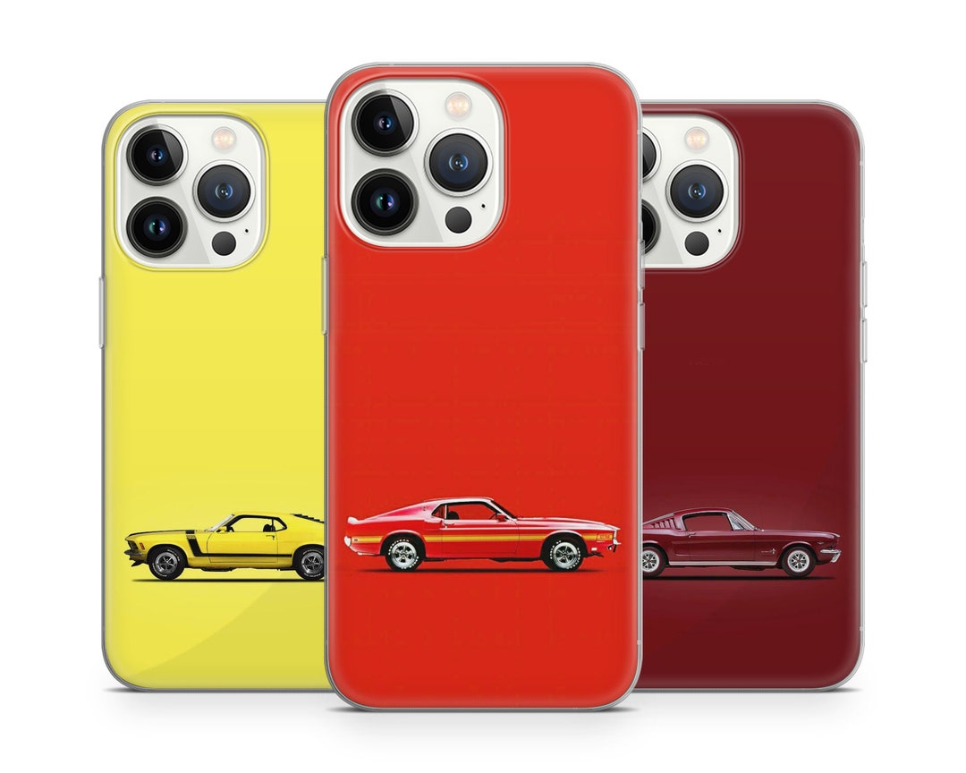 Fast and Fearless: Horse Racing Car Phone Cover for iPhone 15 14 13 12 ...