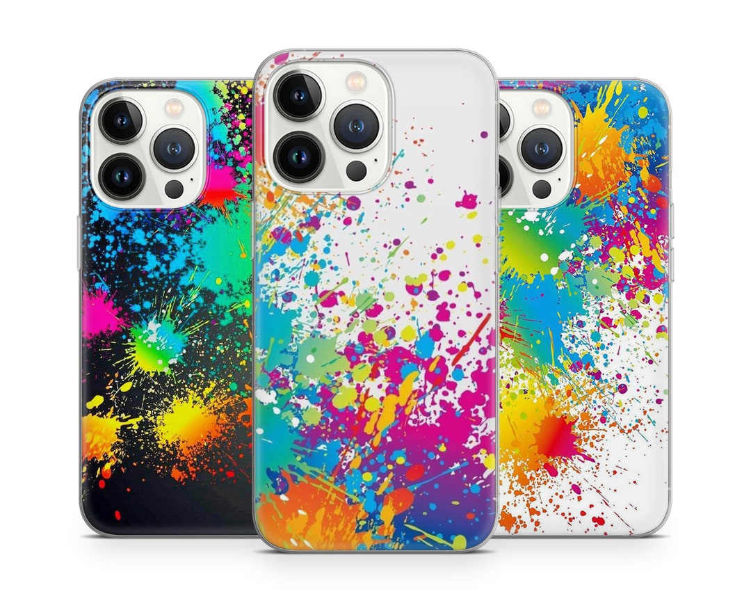 Paint Splash: Phone Cases With Graffiti Art for iPhone 15 14 13 12 Pro ...