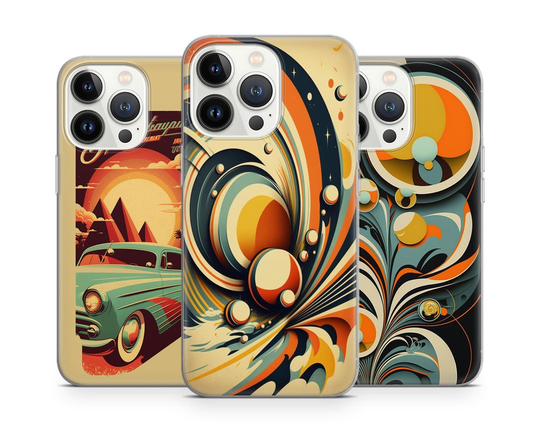 The Retro Art in Your Hands Phone Cases Collection for iPhone 15 14 13 ...