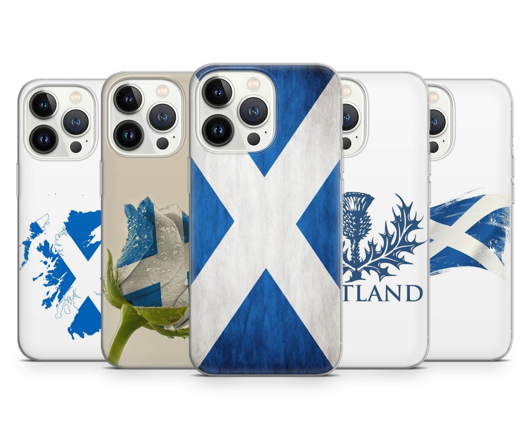 Scotland Flag Phone Cases for iPhone 15 14 13 12 Pro Max, Fits Samsung 24 23 22 Plus, Fits ...