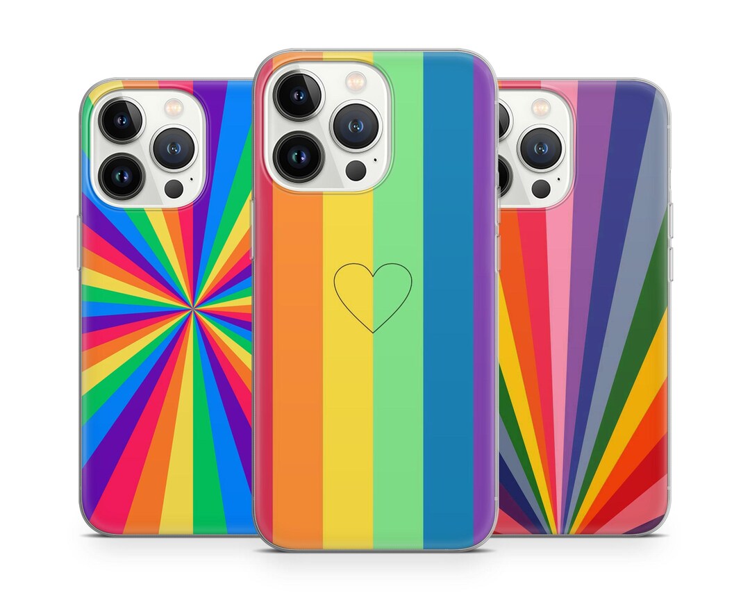 Rainbow Radiance: Celebrate Love for iPhone 15 14 13 12 Pro Max, Fits ...