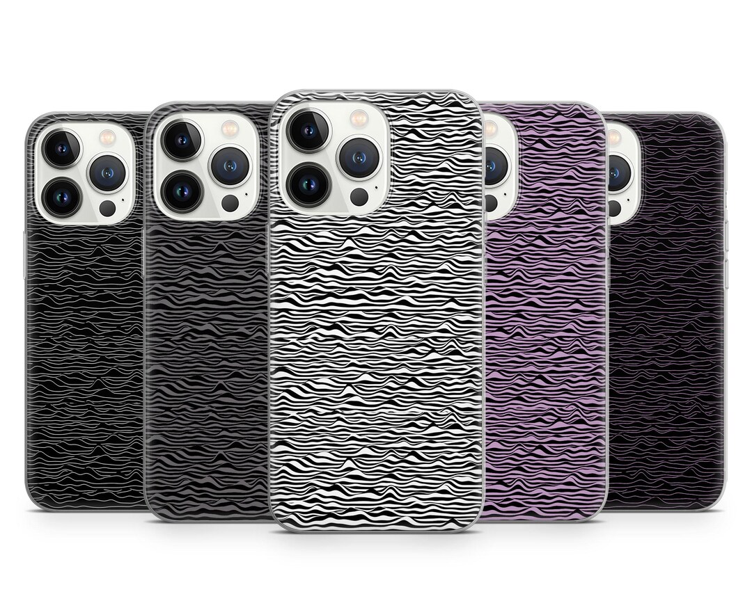 Aesthetic Waves Illustration Modern Phone Cover for Your iPhone 15 14 ...