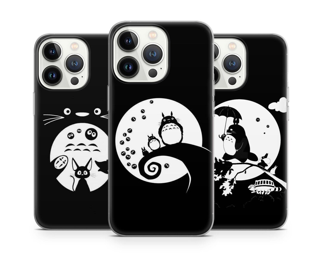 The Enchanted Totoro Trio Phone Cases for iPhone 15 14 13 12 Pro Max ...