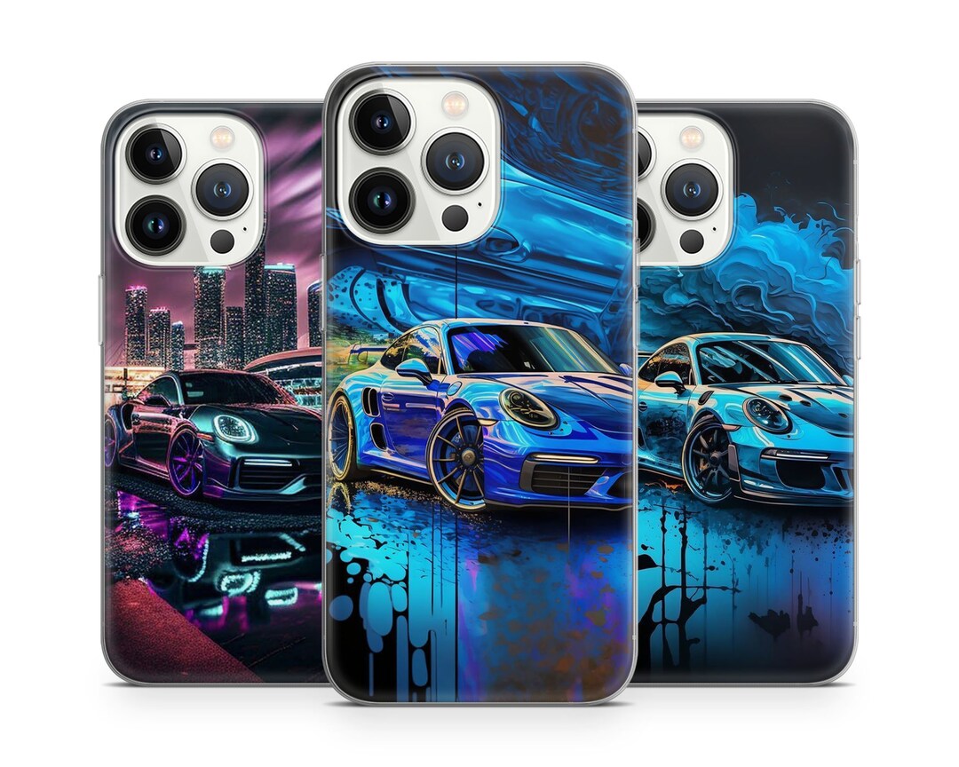 German Racing Demon Car Custom Phone Cases for iPhone 15 14 13 12 Pro ...