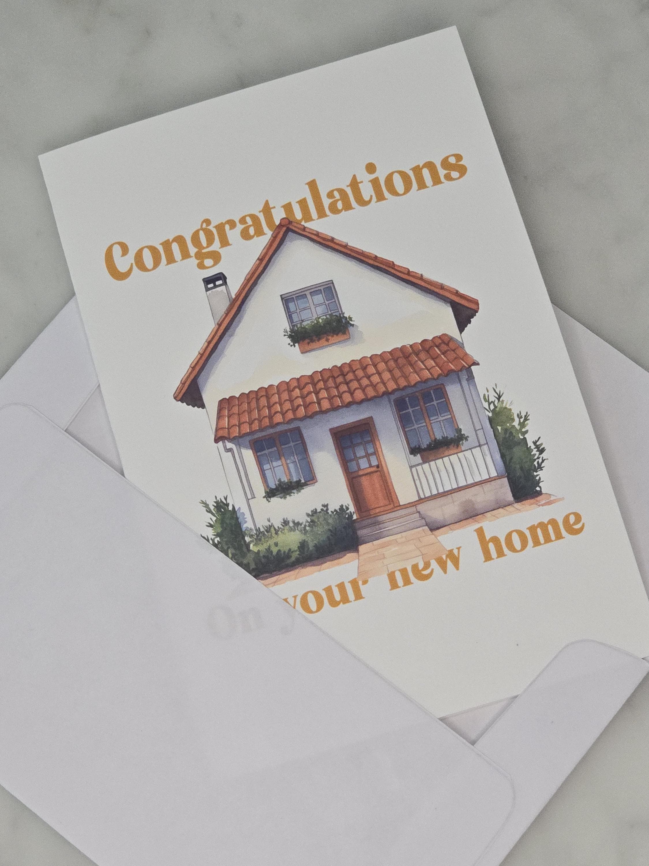 Printable Congratulations New Home Card | Housewarming Card | New House ...