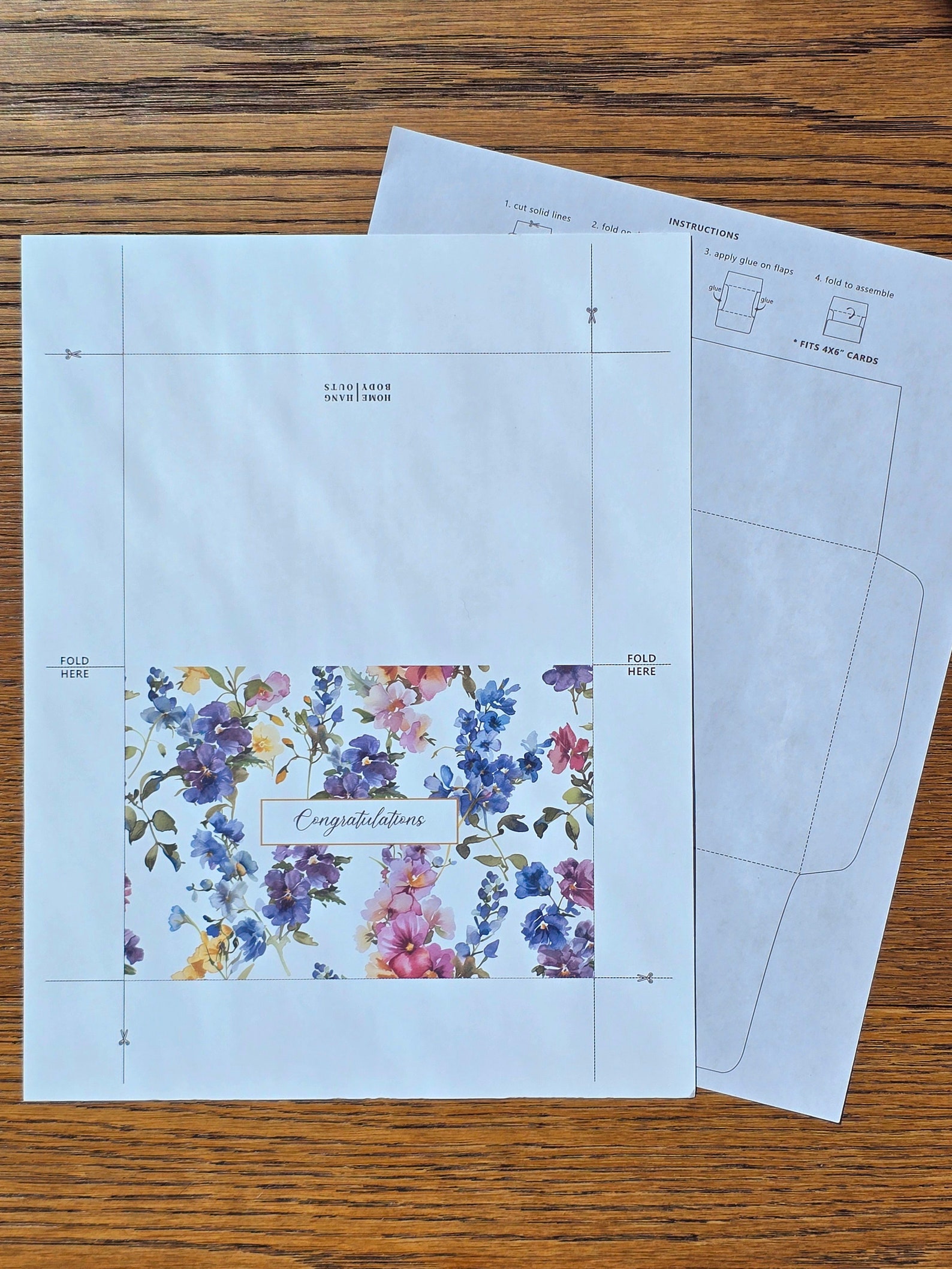 Printable Floral Congratulations Card, Congratulation Watercolor Card ...