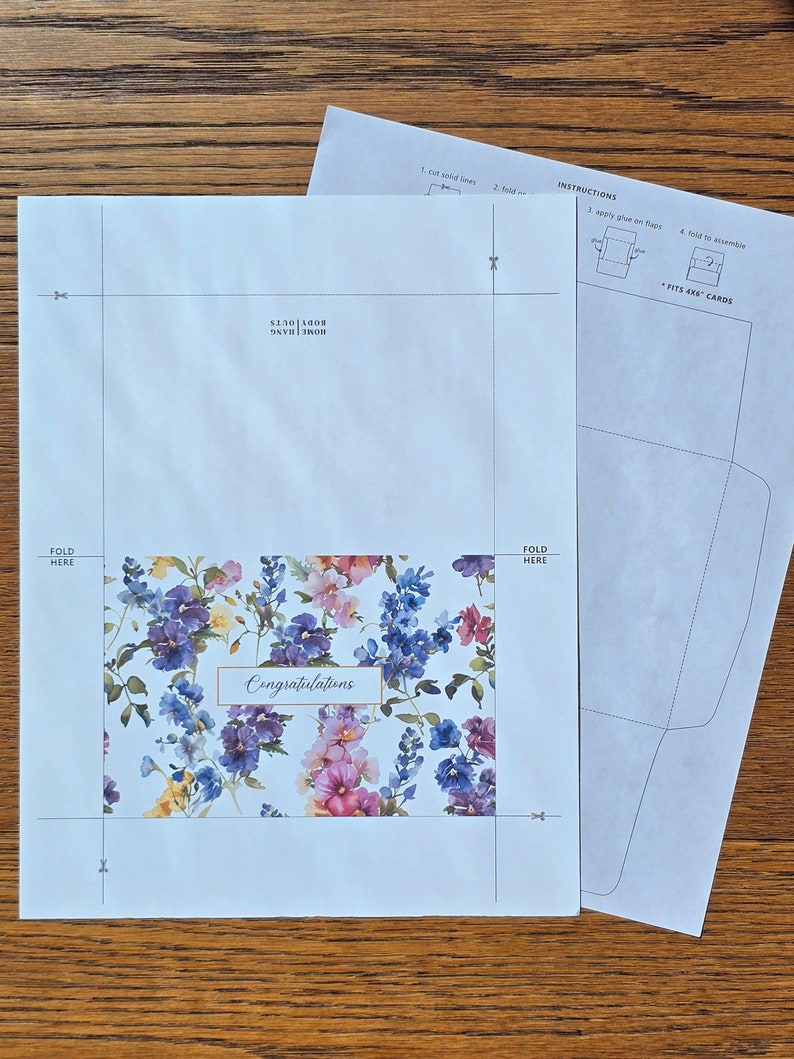 Printable Floral Congratulations Card, Congratulation Watercolor Card ...