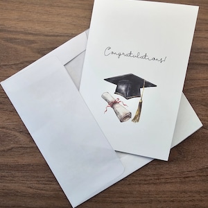 Printable Graduation Card | Congratulations Grad Cap| Digital Download ...