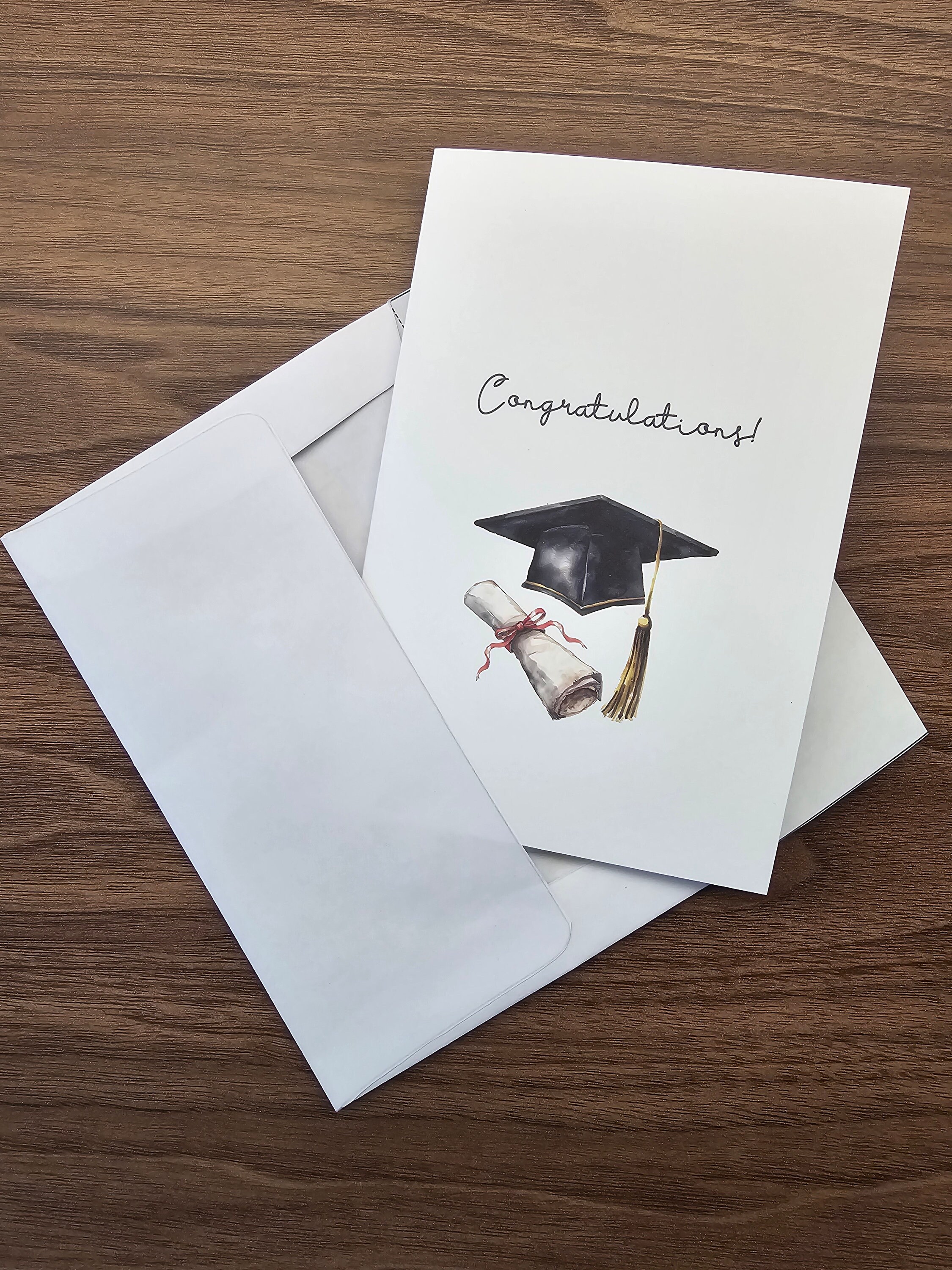 Printable Graduation Card | Congratulations Grad Cap| Digital Download ...
