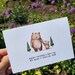 Printable Fathers Day Card, Bear Watercolor Fathers Day Card, Digital ...