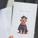 Printable Graduation Card | Cute Dog Illustration | Digital Download ...