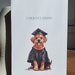 Printable Graduation Card | Cute Dog Illustration | Digital Download ...