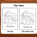 30 Dinosaur Coloring Pages and Colored Pages for Kids Toddlers ...