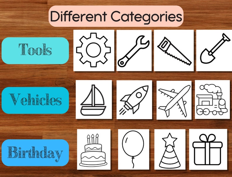 210 Easy Coloring Pages for Small Kids, Toddler, Preschool, Home-school ...