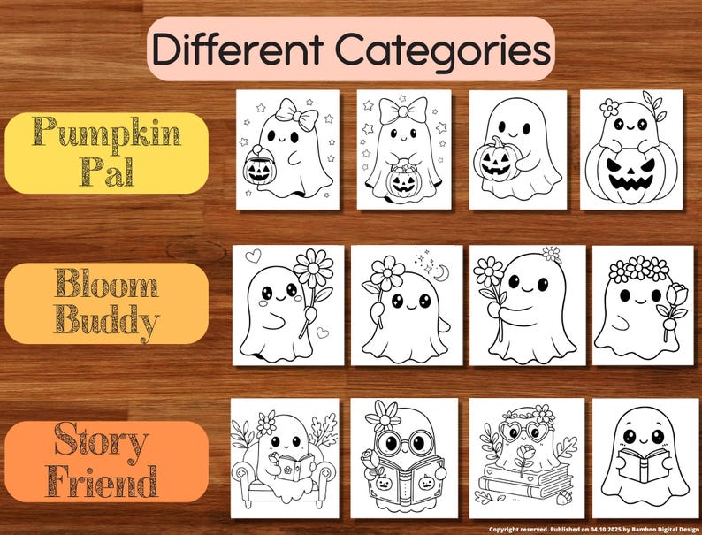 200 Halloween Coloring Pages Bundle: for Kids, Toddlers, Preschoolers ...