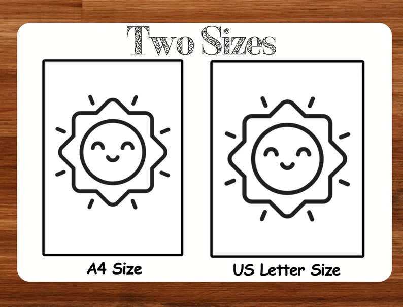 210 Easy Coloring Pages for Small Kids, Toddler, Preschool, Home-school ...