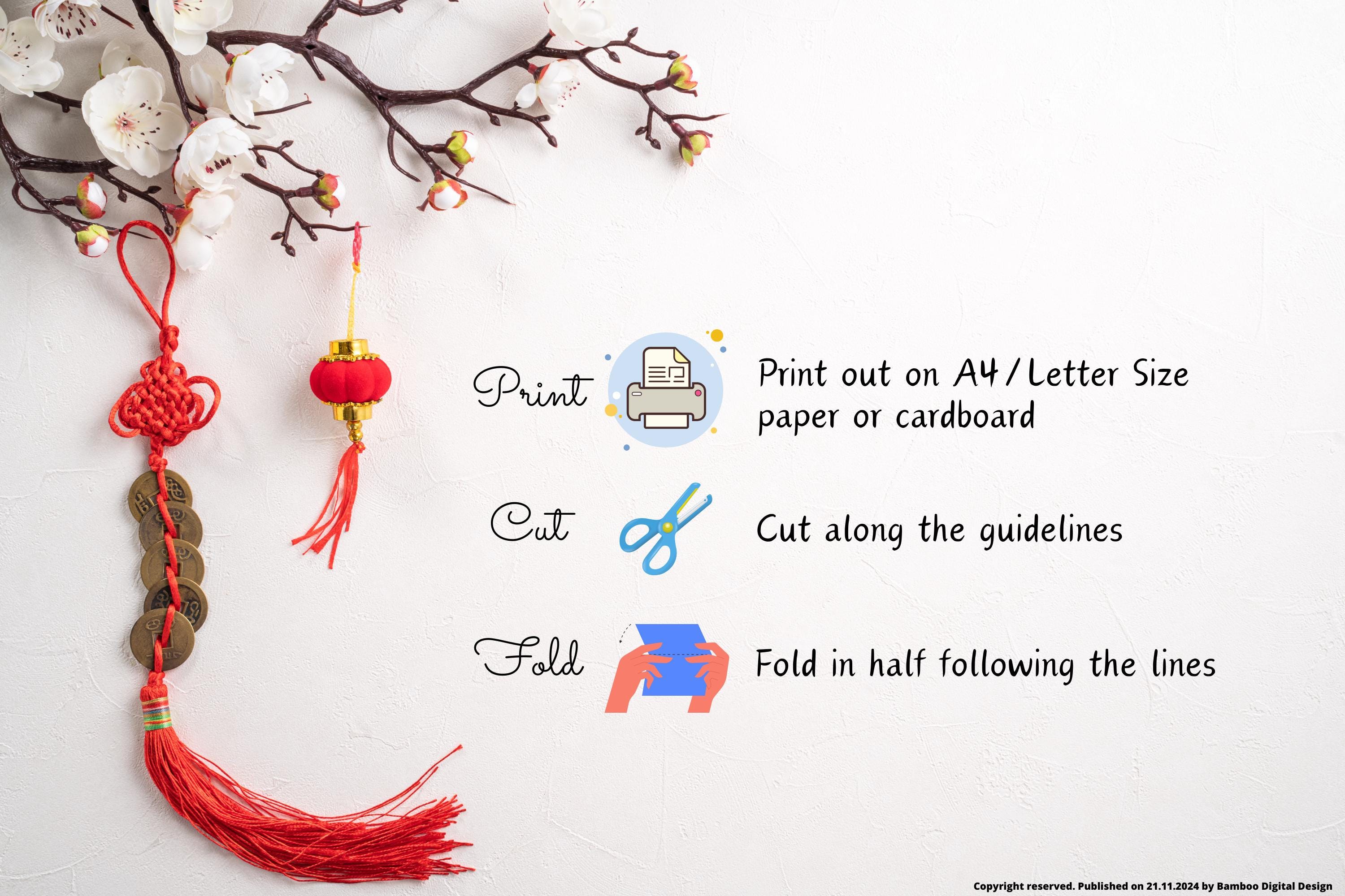 Chinese New Year Cards | Greeting Cards 2025 | Year of the Snake ...