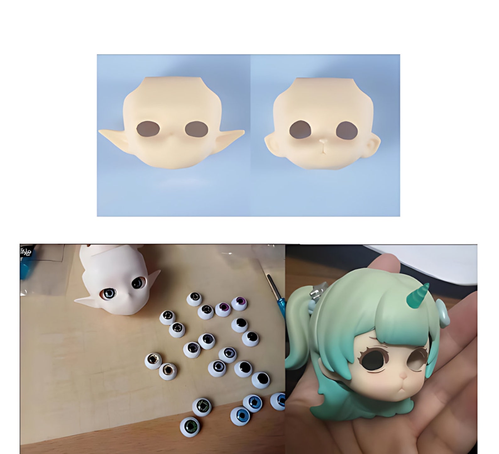 Nendoroid Eye Opening Panel Nendoroid Elf Ear Nendoroid Blank Panel ...