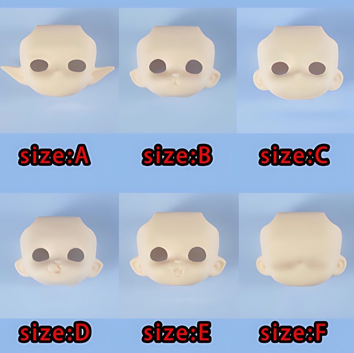 Nendoroid Eye Opening Panel Nendoroid Elf Ear Nendoroid Blank Panel ...