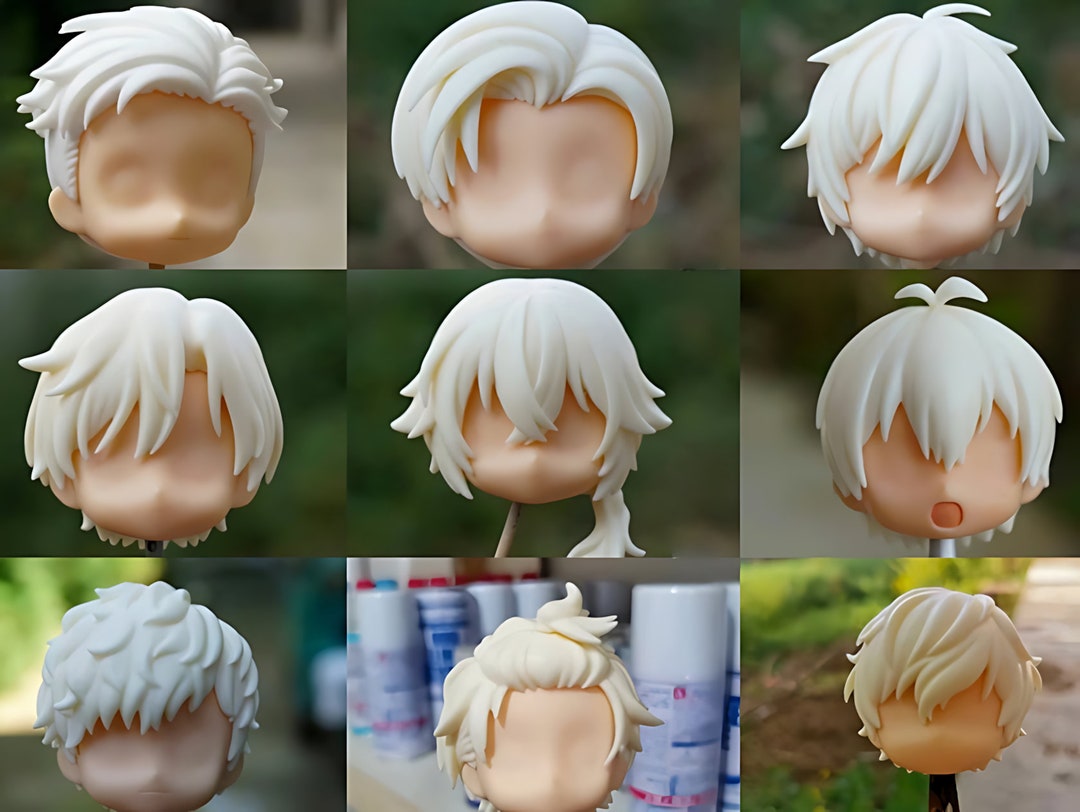 Nendoroid de pelo corto gsc El color del pelo de Nendoroid ob11 se ...