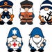 First Responder Gnome SVG Bundle | PNG DXF Eps Jpeg | Firefighter ...