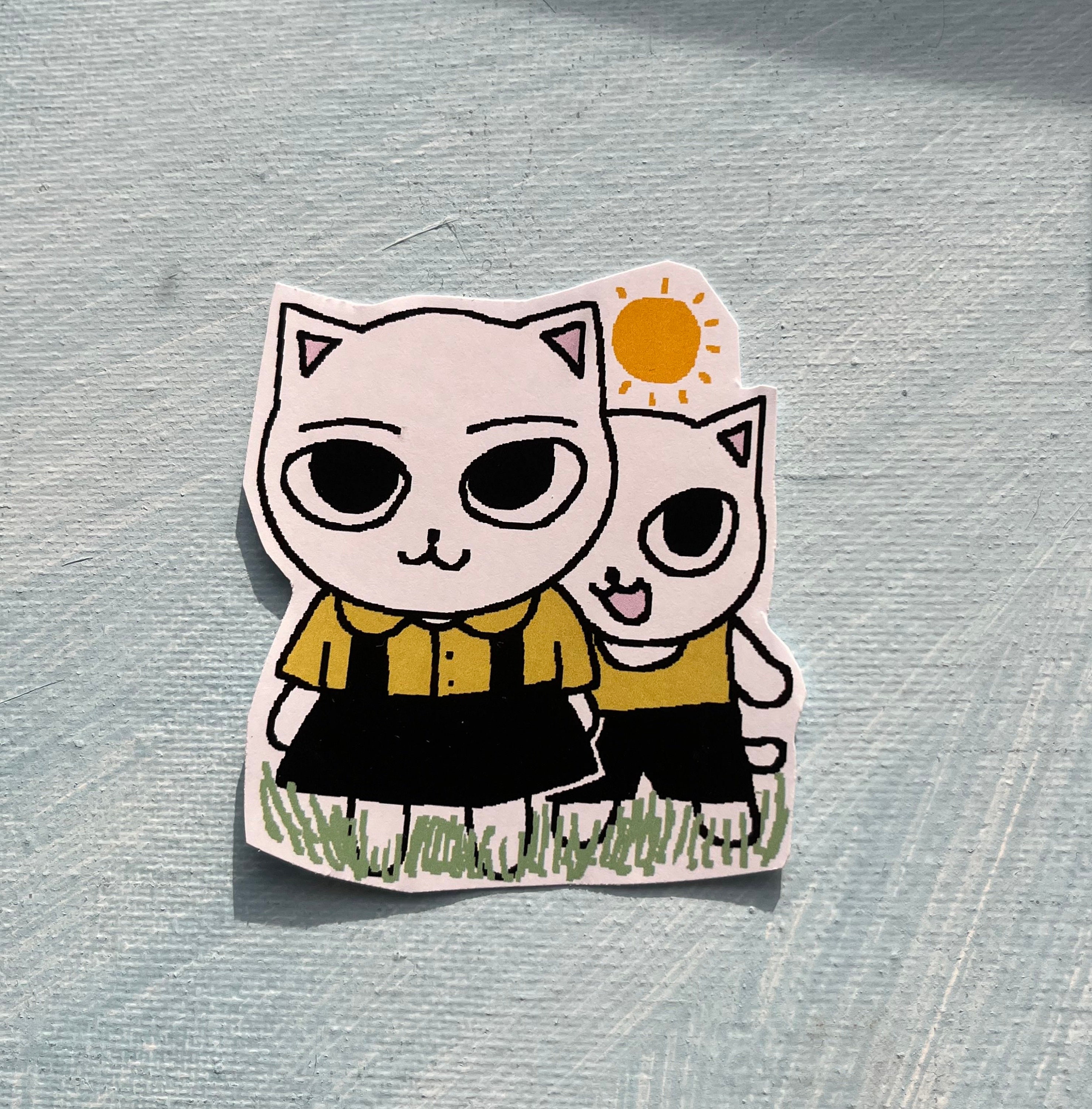 Nekojiru Sticker - Etsy