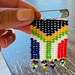 Beaded Handmade Imported South African Flag Pin Brooch - Etsy