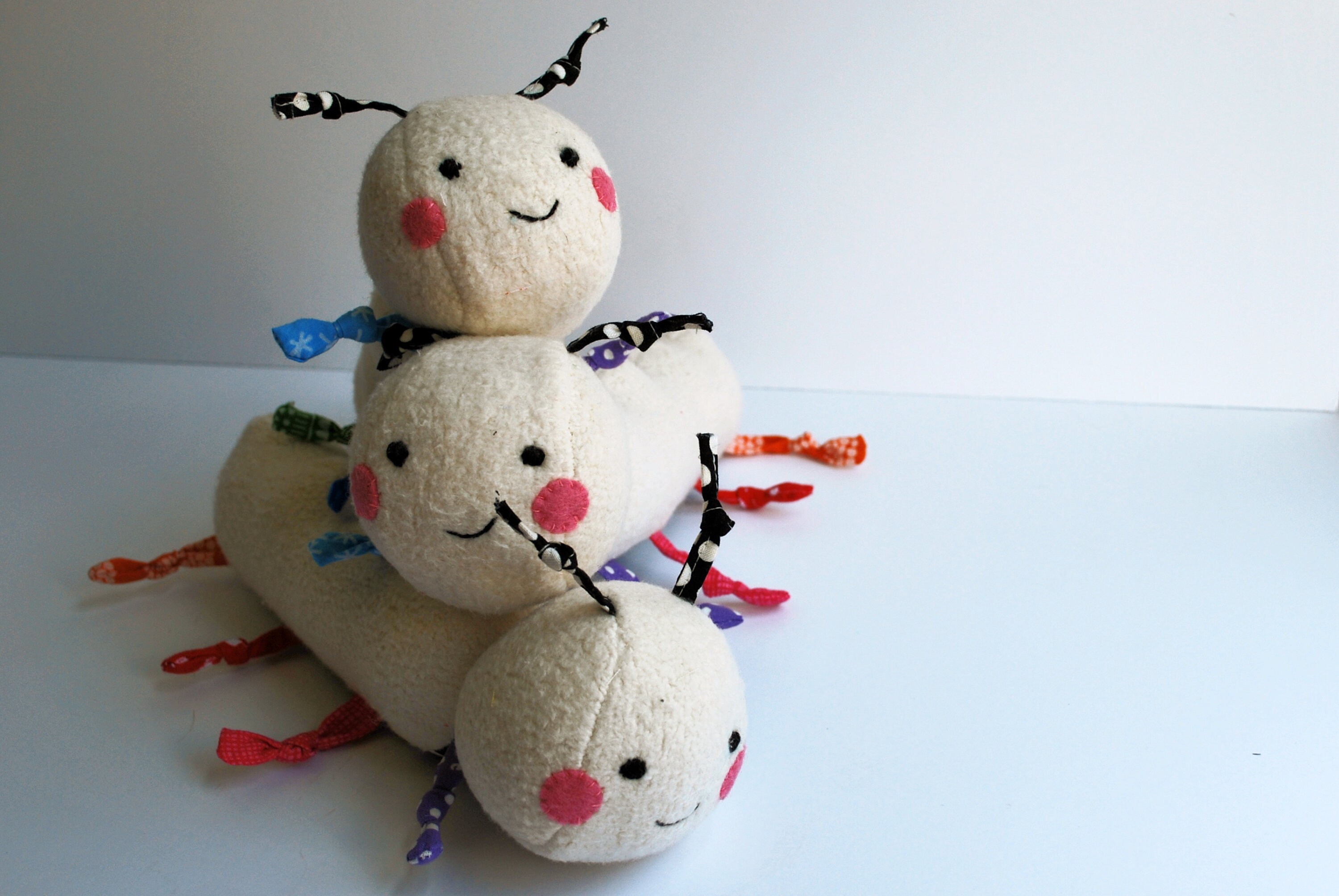 Cheery Caterpillar Baby Plush Toy Organic Cotton Soft | Etsy