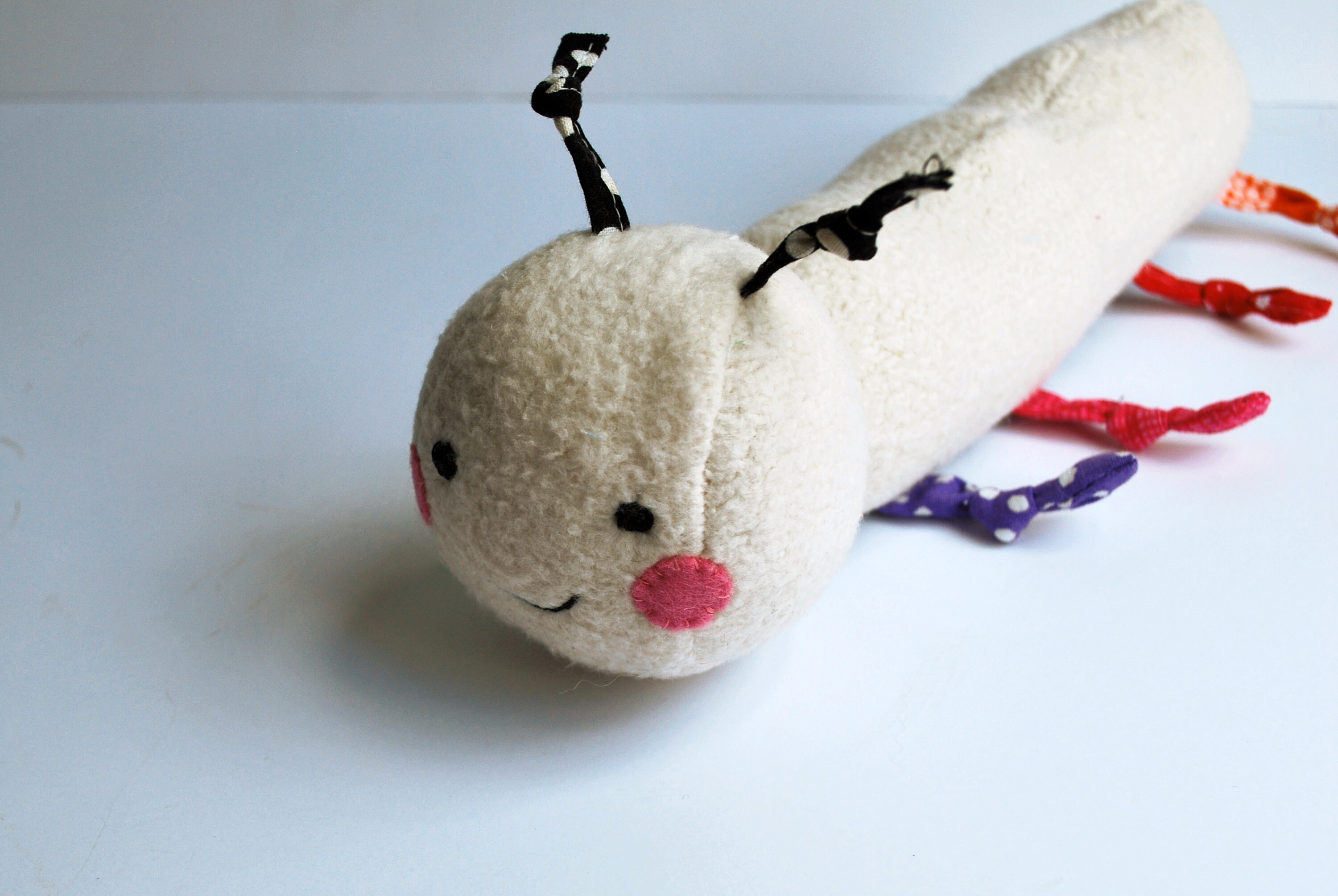 Cheery Caterpillar Baby Plush Toy Organic Cotton Soft | Etsy